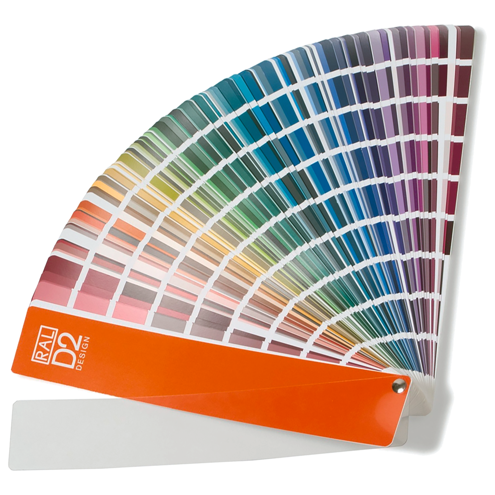 Abanico de colores RAL D2 acabado semimate— Exacolor Laboratories