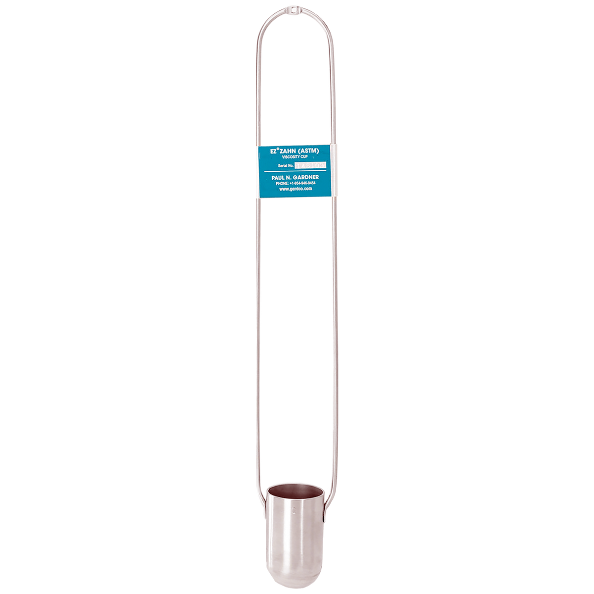 Copa Zahn serie EZ con certificado— Exacolor Laboratories