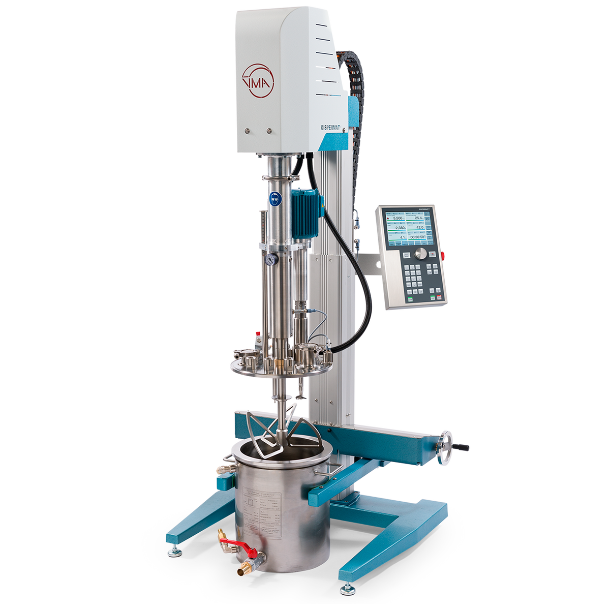 Dispersor al vacío Dispermat LH— Exacolor Laboratories