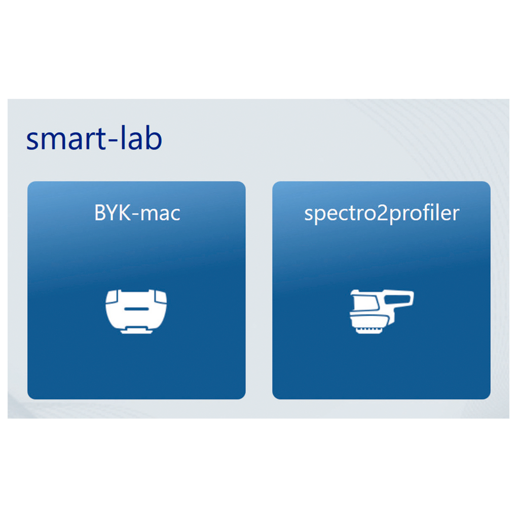 Software Smart-Lab Color, BYK-mac i— Exacolor Laboratories