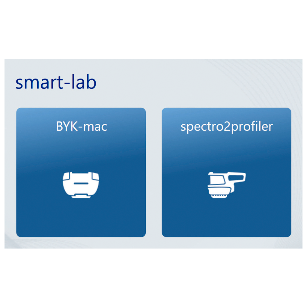 Software Smart-Lab Color, BYK-mac i— Exacolor Laboratories