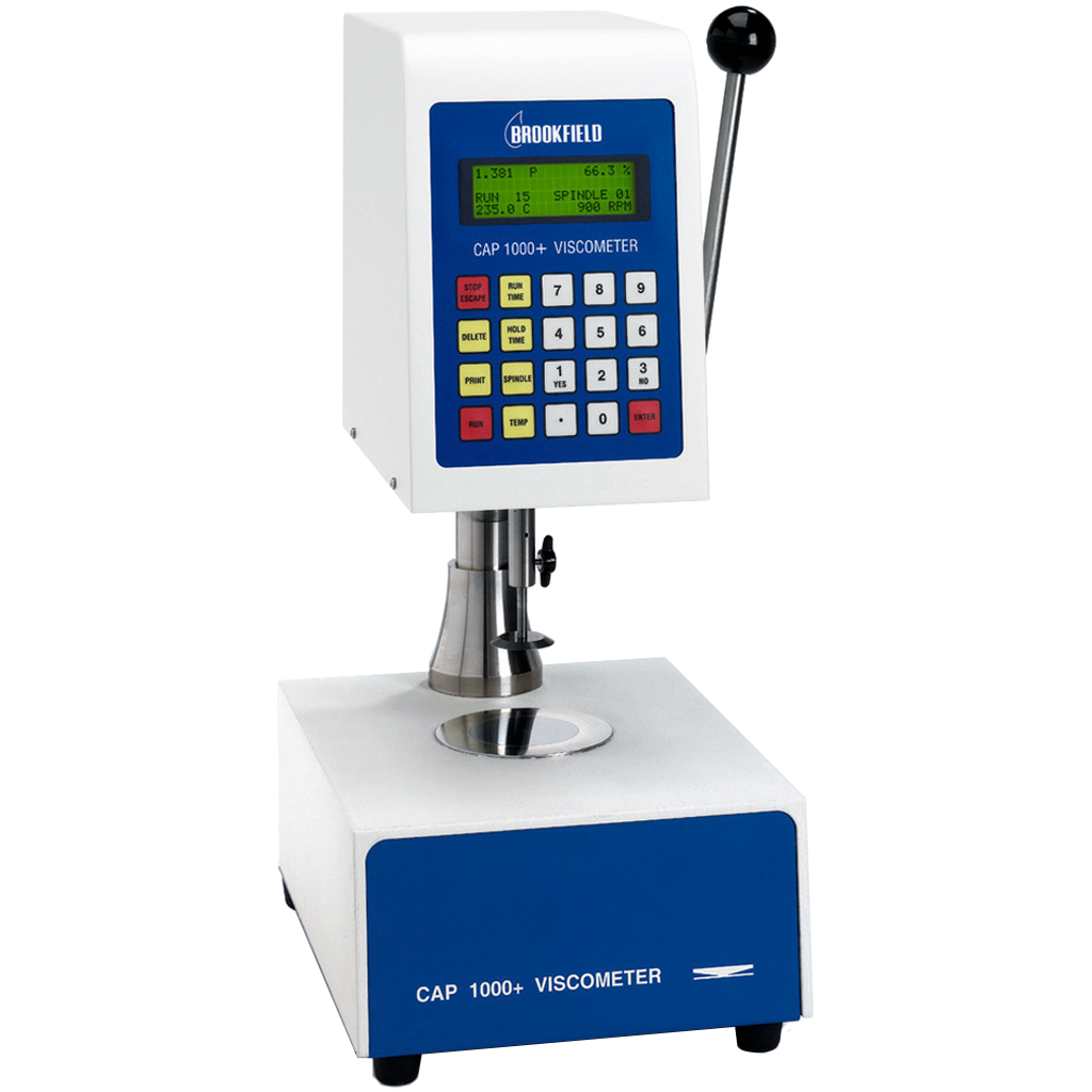 Viscosímetro de Cono y Plato CAP 2000 + L, 230V— Exacolor Laboratories