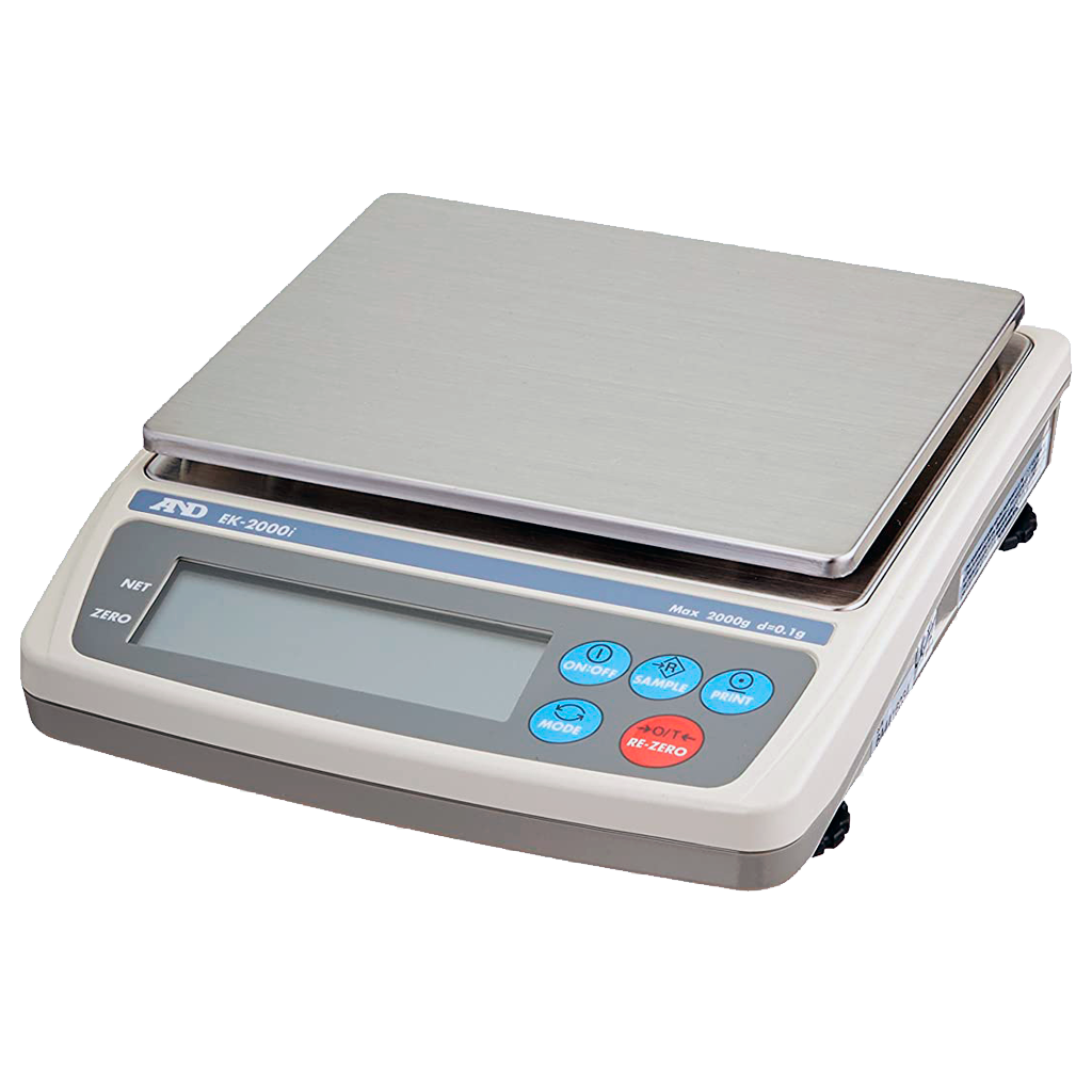 Balanza compacta EK-2000i, 2000g— Exacolor Laboratories